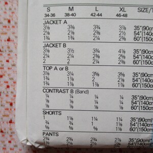 Vintage 1980s Butterick Sewing Pattern 6893 Mens Active Wear Jacket Top ...