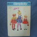 Vintage 1970s Simplicity Sewing Pattern 9684 Girls Jumper Blouse and ...
