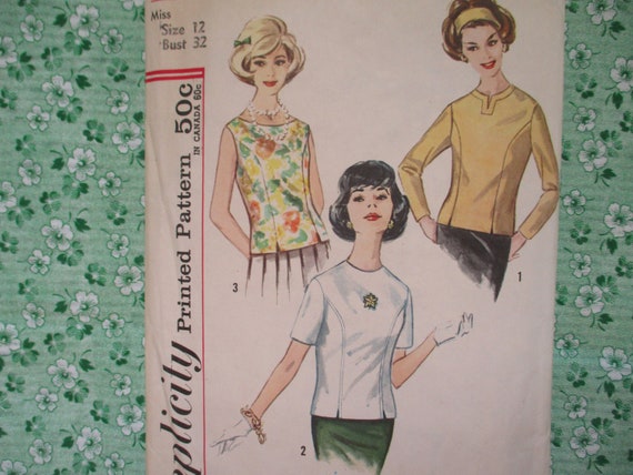 Vintage 1960s Simplicity Sewing Pattern 4523 Misses Set of - Etsy