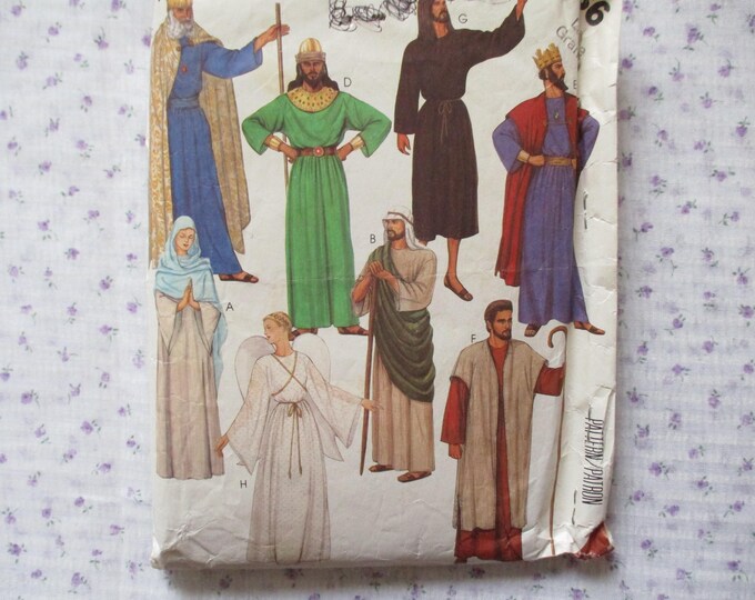 Vintage 1980s Mccalls Sewing Pattern 2066 Biblical Costumes Adult Size ...