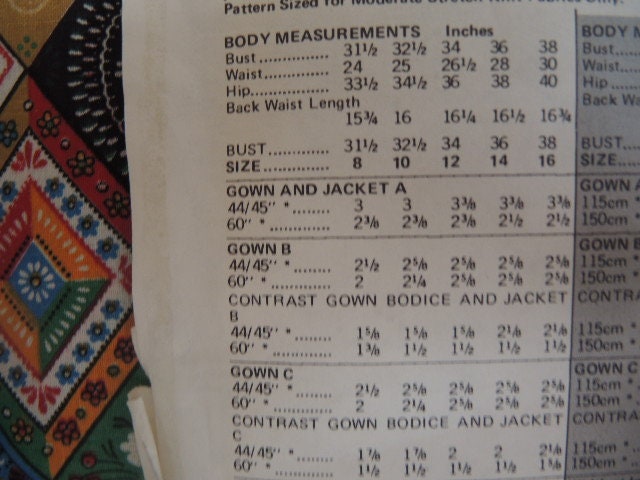 Vintage 1970s Butterick Sewing Pattern 5703 John Kloss | Etsy