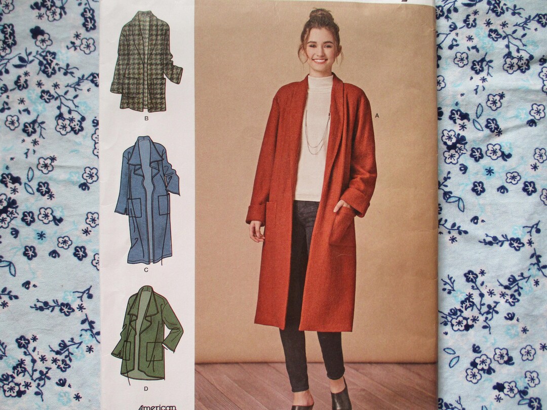 2010s Simplicity Sewing Pattern 8742 Misses Cardigans Size XS-L - Etsy