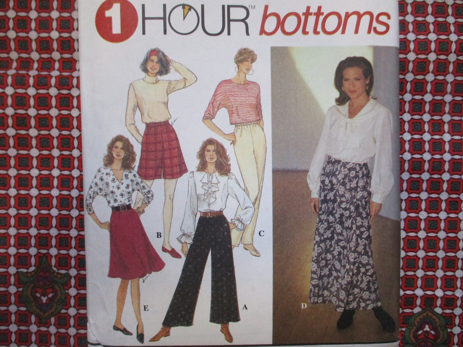 Vintage 1990s Simplicity Sewing Pattern 8677 Misses 1 Hour | Etsy