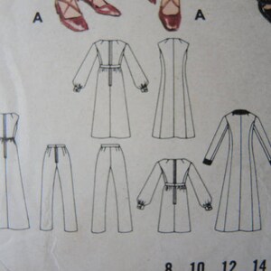 Vintage 1960s Butterick Sewing Pattern 5983 Misses One Piece Dress and ...