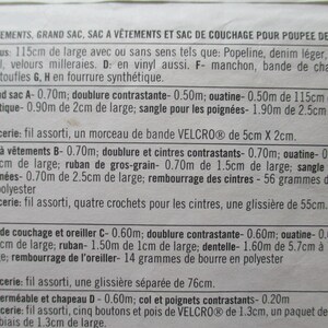 Vintage 1990s Sewing Pattern Simplicity 9833 Doll Clothes and ...