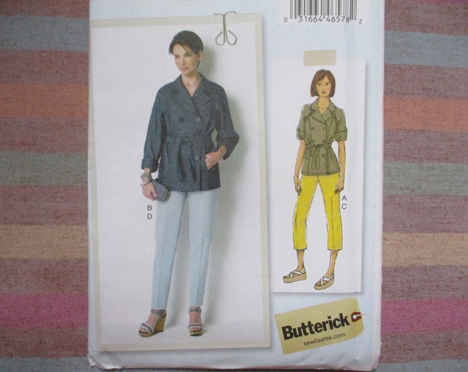 2000s Sewing Pattern Butterick Lisette 6331 Misses Jacket and Pants ...