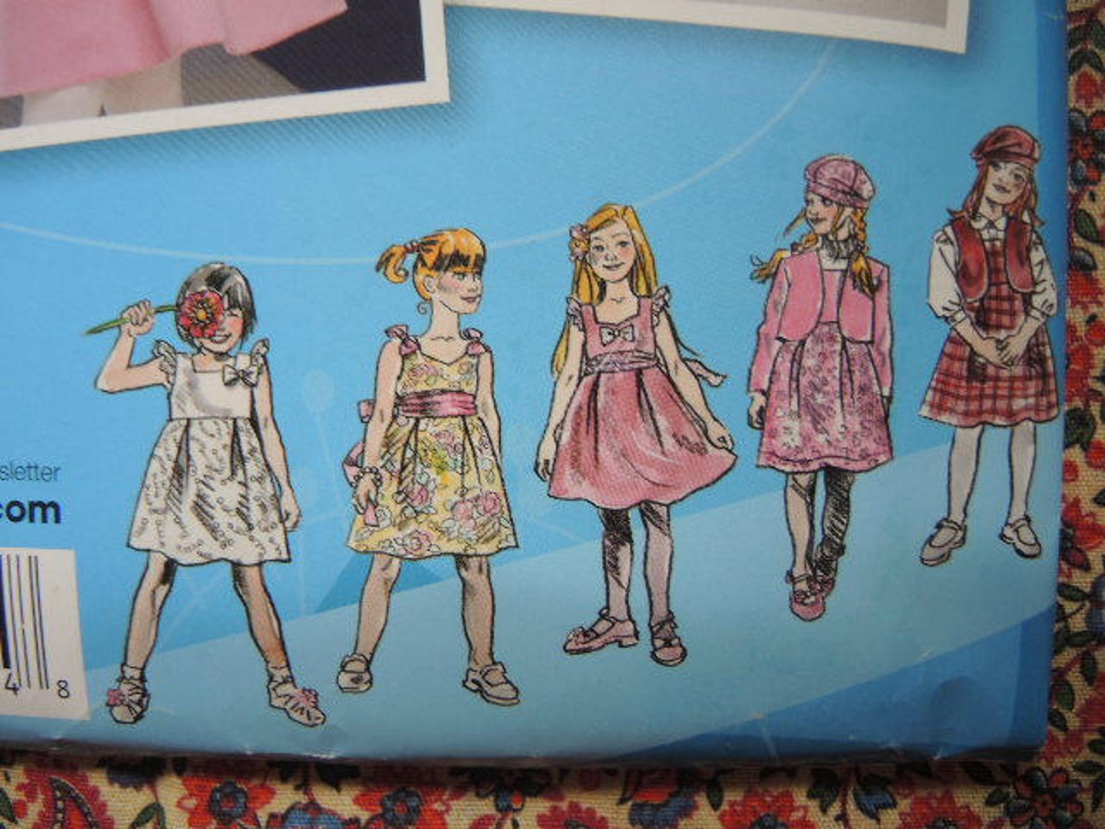 2000s Sewing Pattern Simplicity Project Runway 2828 Girls' - Etsy