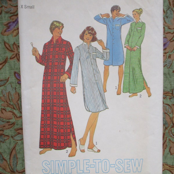 Mens Nightshirt Sewing Pattern - Etsy