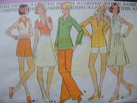 Vintage 1970s Mccalls Sewing Pattern 4069 Misses Dress or Top - Etsy