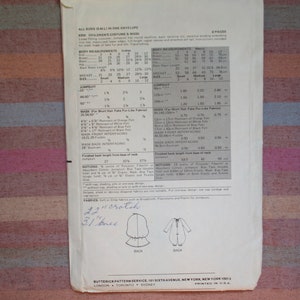 Vintage 1970s Butterick Sewing Pattern 6350 Toddler Halloween Costumes ...