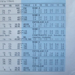 Vintage 1980s Vogue Basic Design Sewing Pattern 1846 Misses Dress Size ...