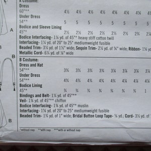 2000s Sewing Pattern Simplicity 2573 Historical Renaissance Costume ...