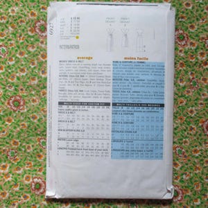 2000s Sewing Pattern Butterick 6927 Misses Retro 1950s Dress and Belt ...