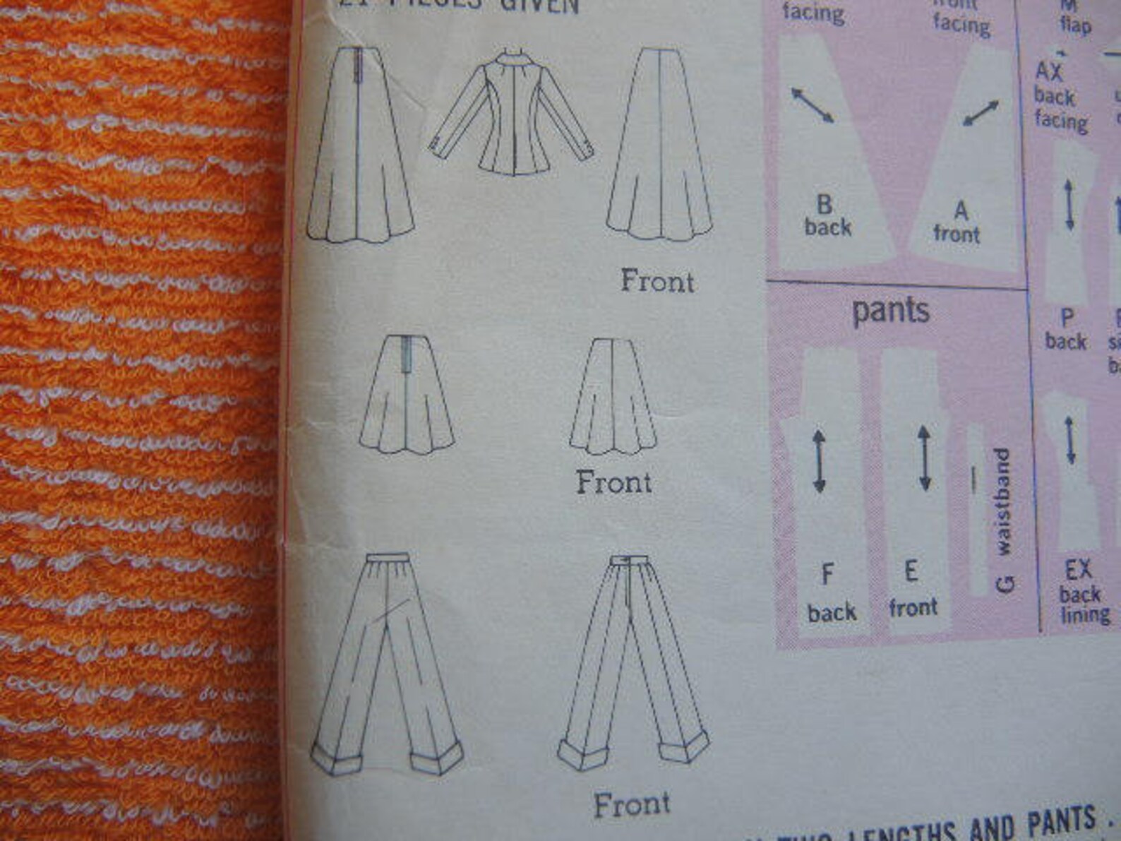 Vintage 1970s Simplicity Sewing Pattern 5212 Misses Blazer - Etsy