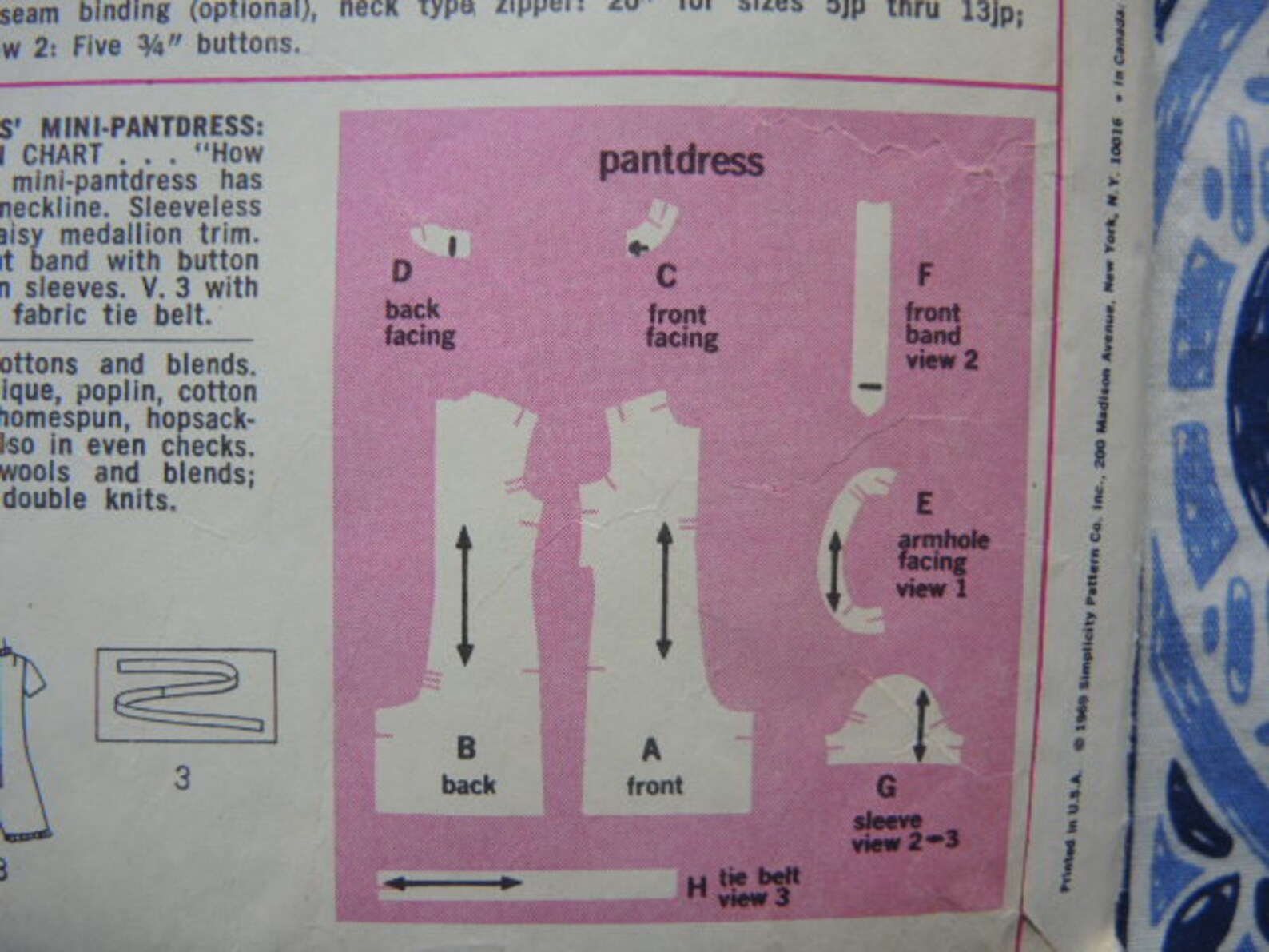 Vintage 1960s Simplicity Sewing Pattern 8667 Junior Petite Mini ...