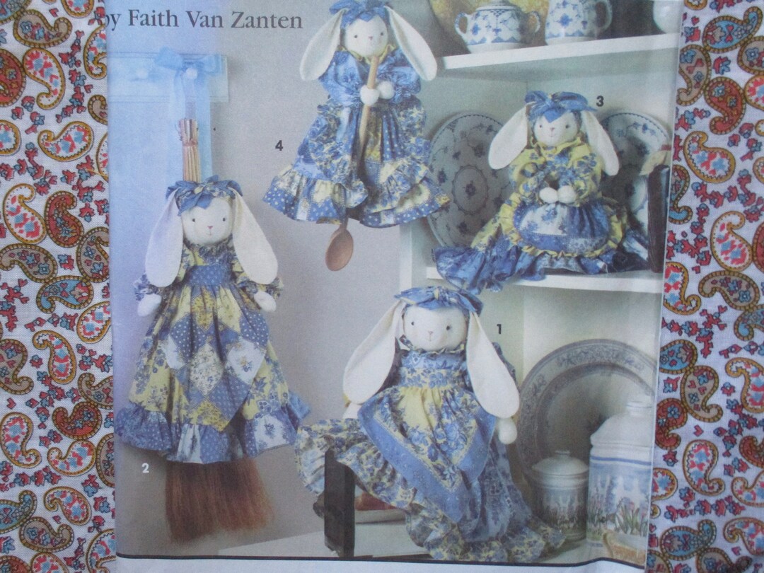 Vintage 1990s Simplicity Sewing Pattern 8264 UNCUT Decorative Toaster ...