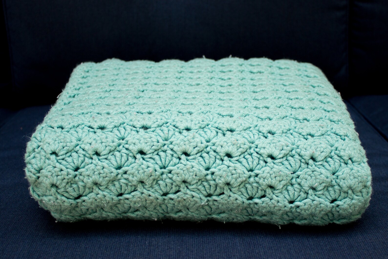 INSTANT DOWNLOAD Crochet Pattern ~ Seashell Blanket Pattern, Simple ...