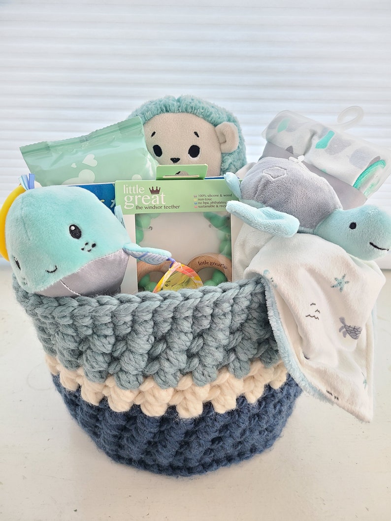 INSTANT DOWNLOAD Crochet Pattern ~ Sea Turtle Basket Pattern ~ Includes ...