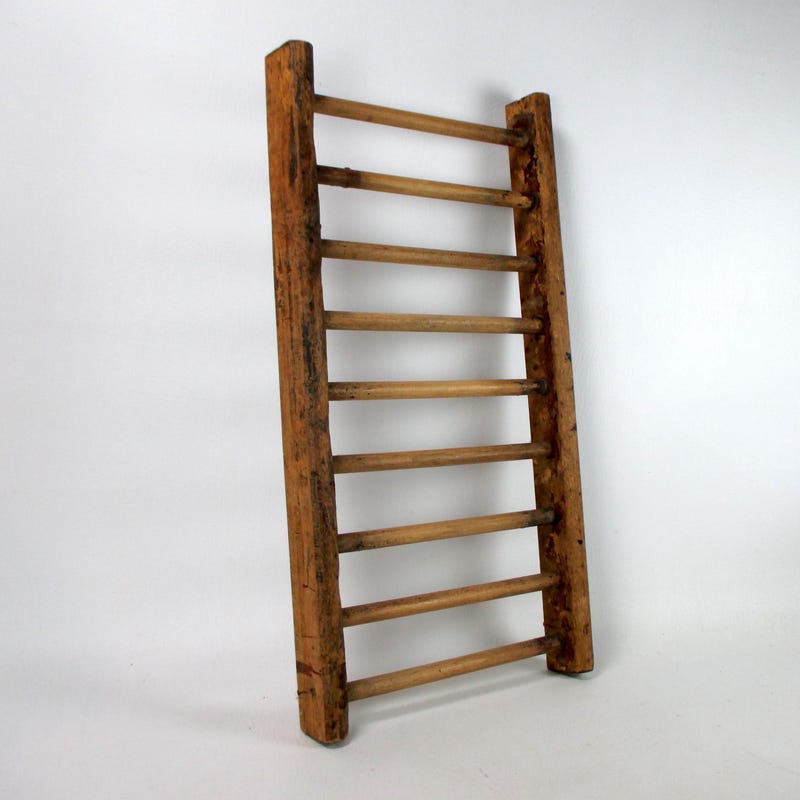 Antique Wood Ladder - Etsy