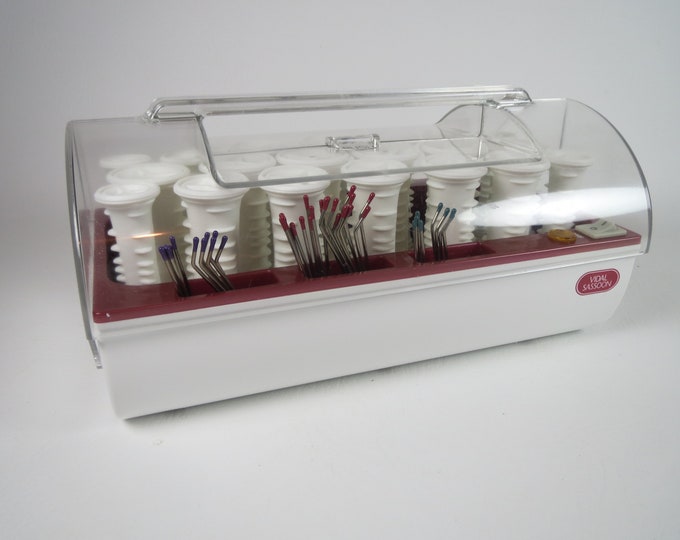 Vidal Sassoon Prosetter 20 Vintage Heated Rollers Portable Electric ...