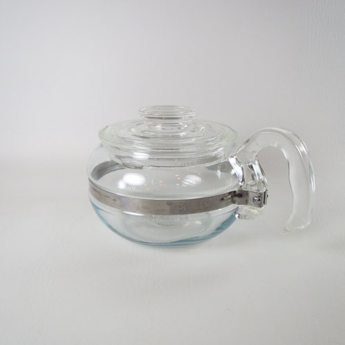 Vintage Pyrex Flameware Teapot Pyrex 6 Cup - Etsy