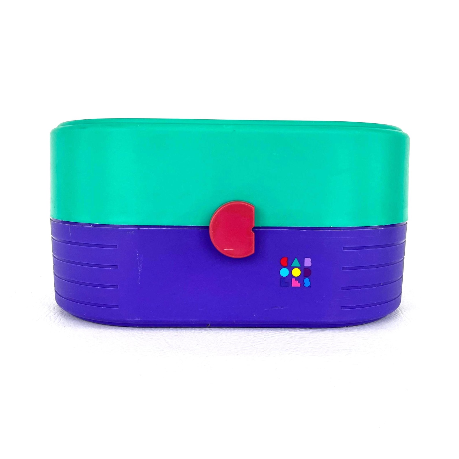 Vintage 1980s CABOODLES Makeup Case, Portable Cosmetic Organizer, Teal ...