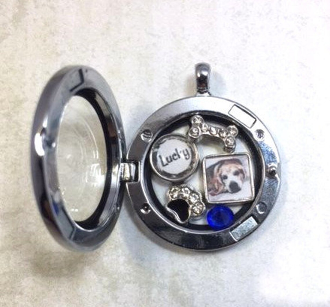 Pet Memorial and Cremation Urn Locket Pet Loss Floating Memory - Etsy