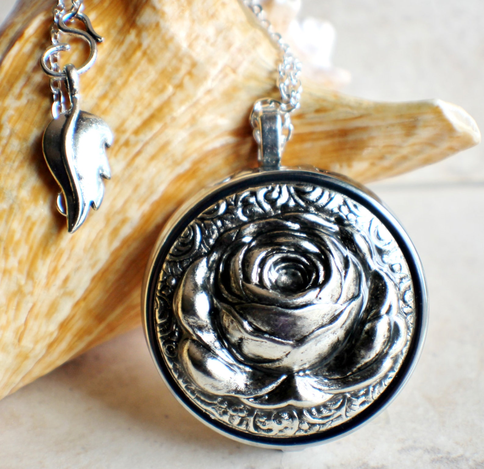 Music Box Locket Round Locket With Music Box Inside in - Etsy