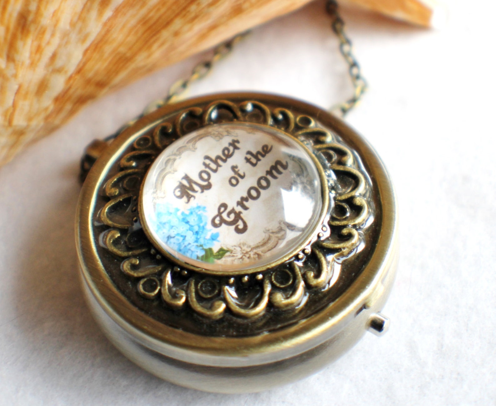 Music Box Locket Round Locket With Music Box Inside in - Etsy