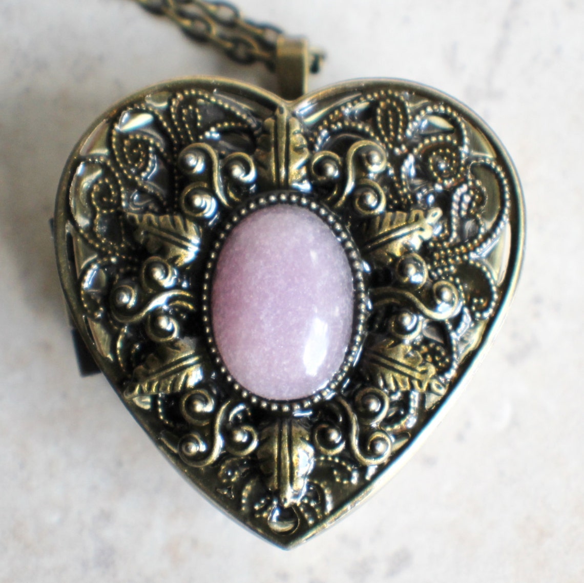 Music Box Locket Heart Shaped Locket With Music Box Inside - Etsy