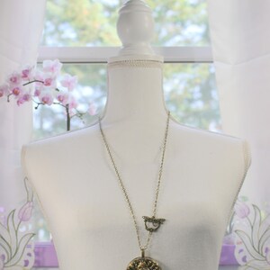 Red Crystal Music Box Locket, Music Box Necklace, Mini Music Box ...