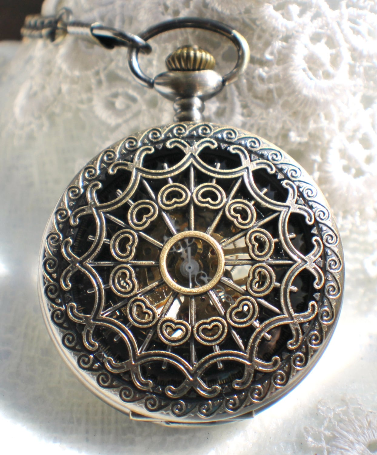 Bronze Dragon Pocket Watch Men's Mechanical Pocket Watch - Etsy