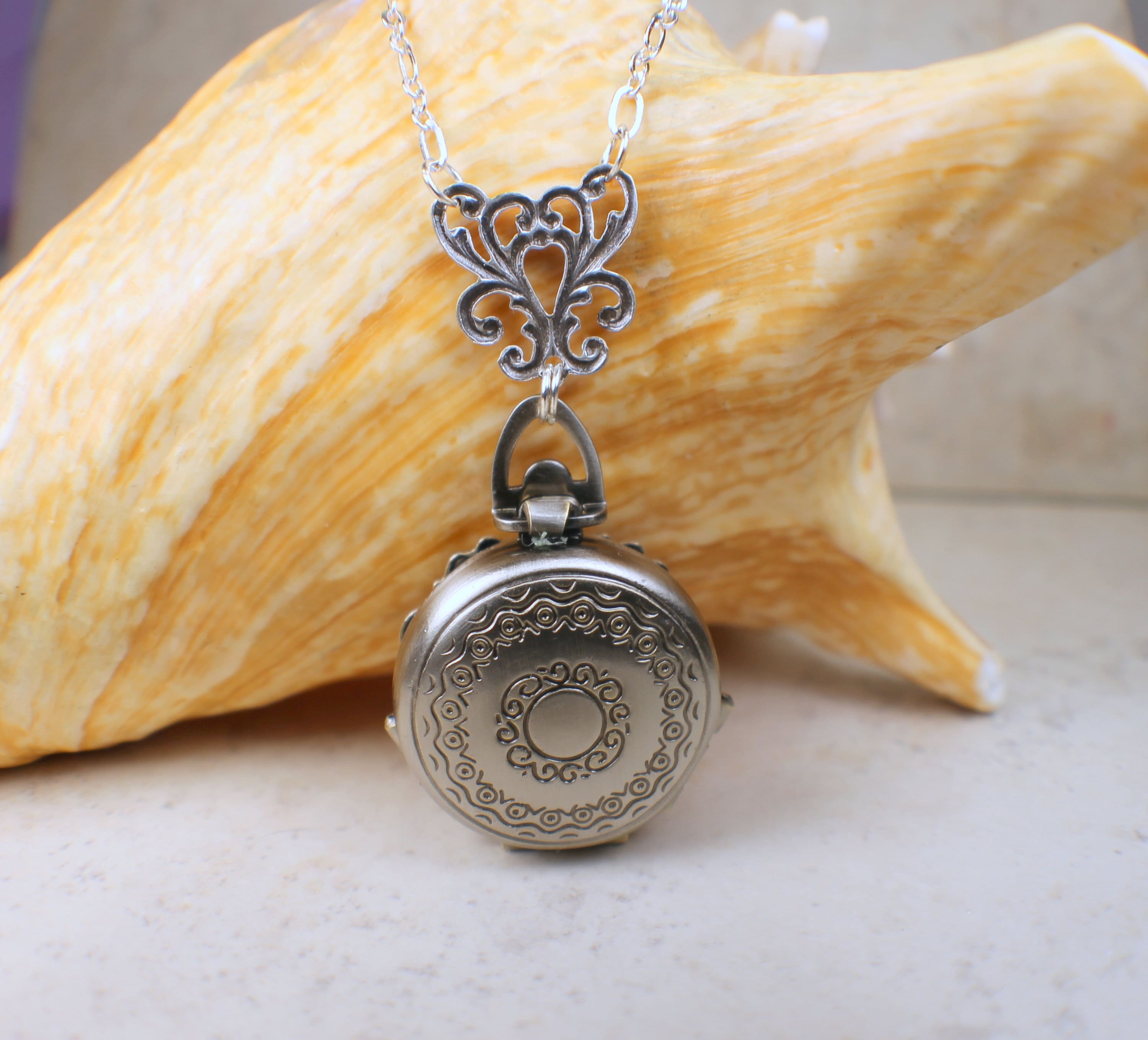 Four Photo Locket Necklace Multi Picture Locket Photo | Etsy