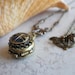 Four Photo Locket Necklace, Dragonfly Photo Locket, Multi Picture ...