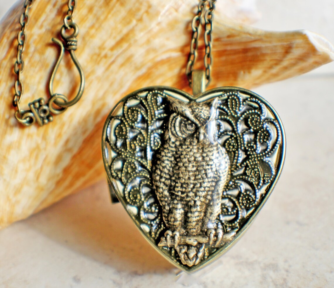 Music Box Locket Heart Shaped Locket With Music Box Inside | Etsy