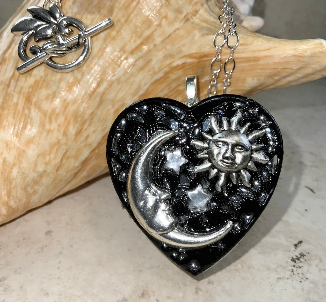 Music Box, Heart Music Box Pendant, Music Box Jewelry, Musical Photo ...