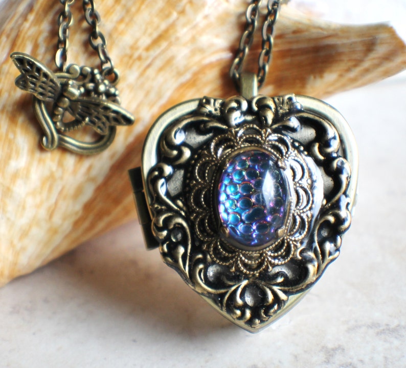 Music Box Locket Heart Locket With Music Box Inside in - Etsy