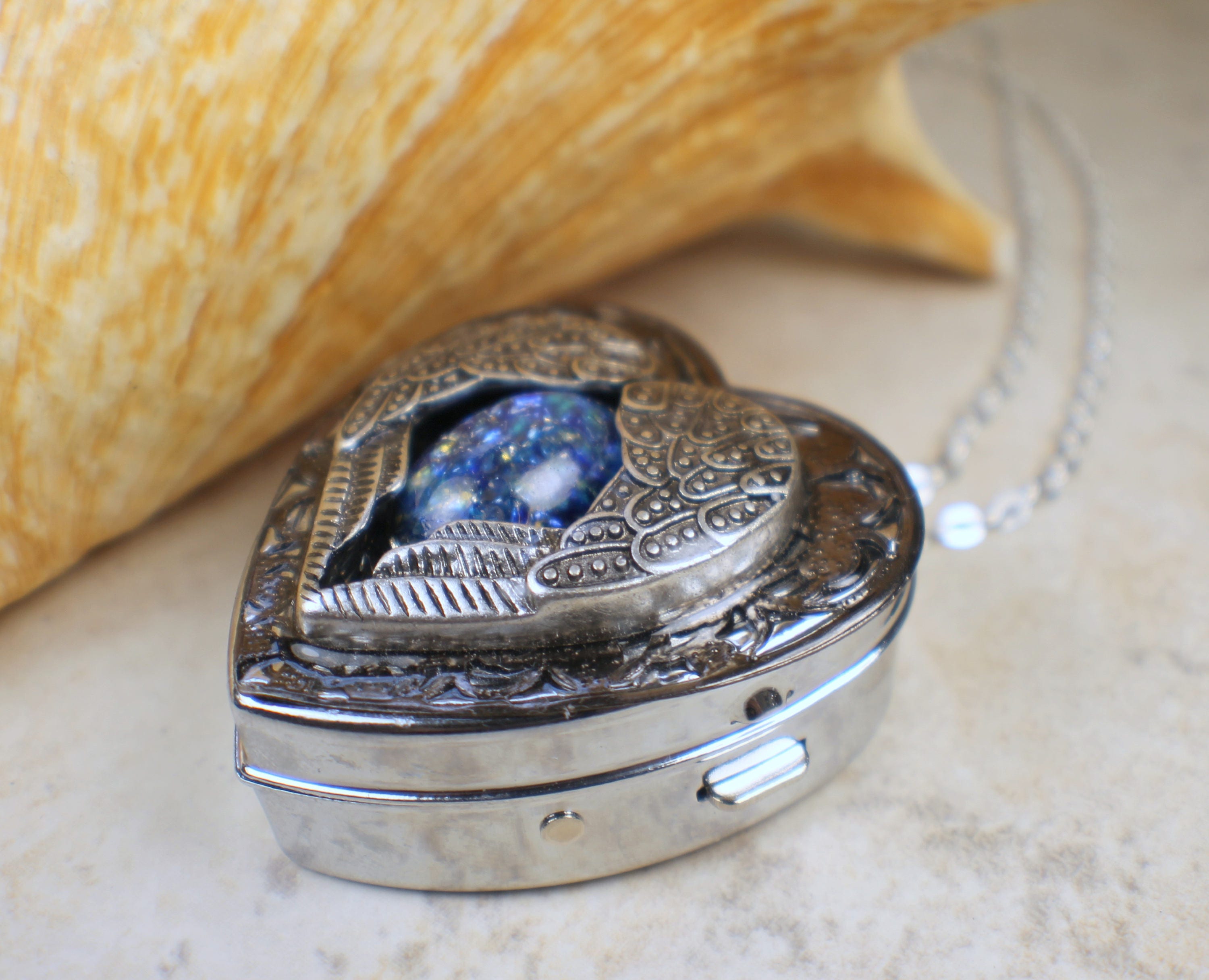 Angel Wing Music Box Locket Music Box Locket Music Box | Etsy