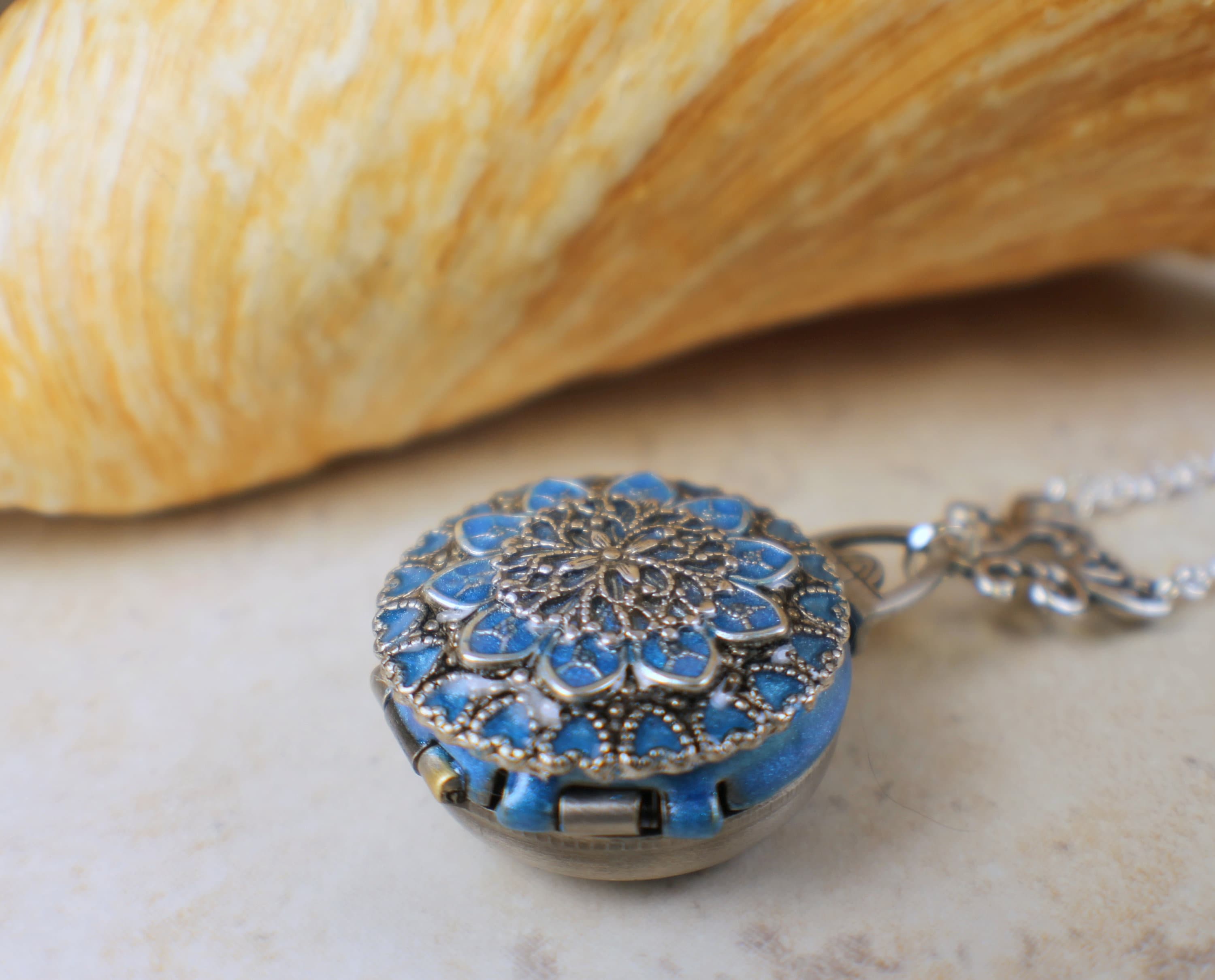 Four Photo Locket Necklace Multi Picture Locket Photo | Etsy