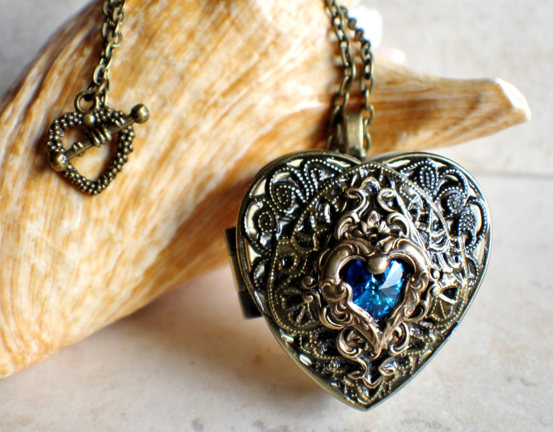Heart Music Box Locket Heart Shaped Locket With Music Box - Etsy