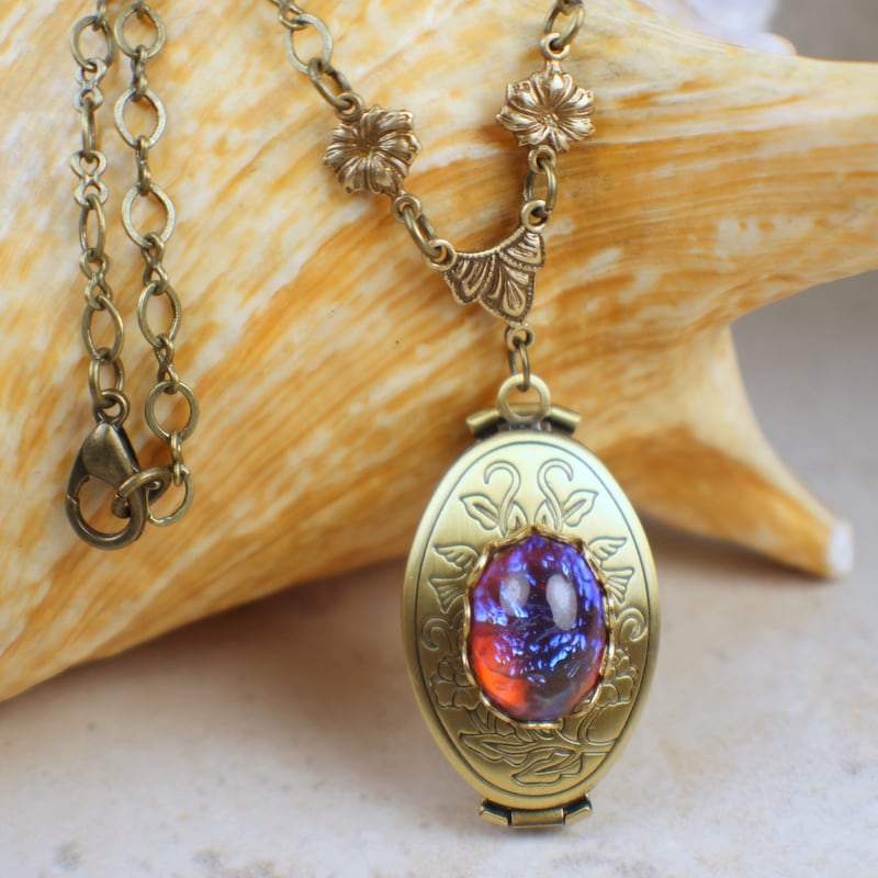 Photo Locket Necklace - Etsy