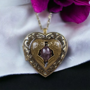 Angel Wing Music Box Locket, Music Box Locket, Music Box Pendant ...