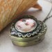 Personalized Heart Music Box Locket: Bronze Photo Pendant, 30" Chain - Etsy