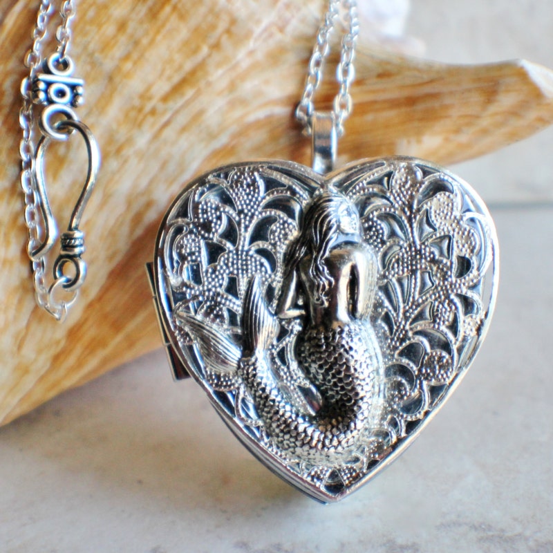 Mermaid Locket - Etsy