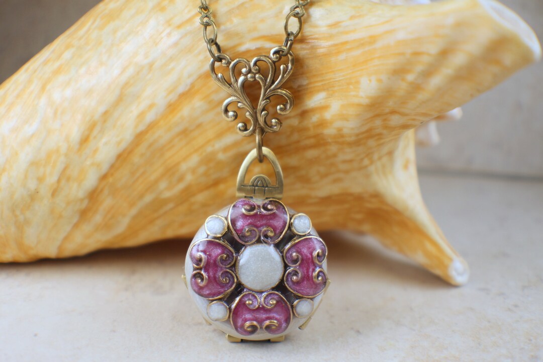 Four Photo Locket Necklace, Multi Picture Locket, Photo Locket, Multi ...