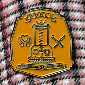 World Embalming Champion Pin - Etsy