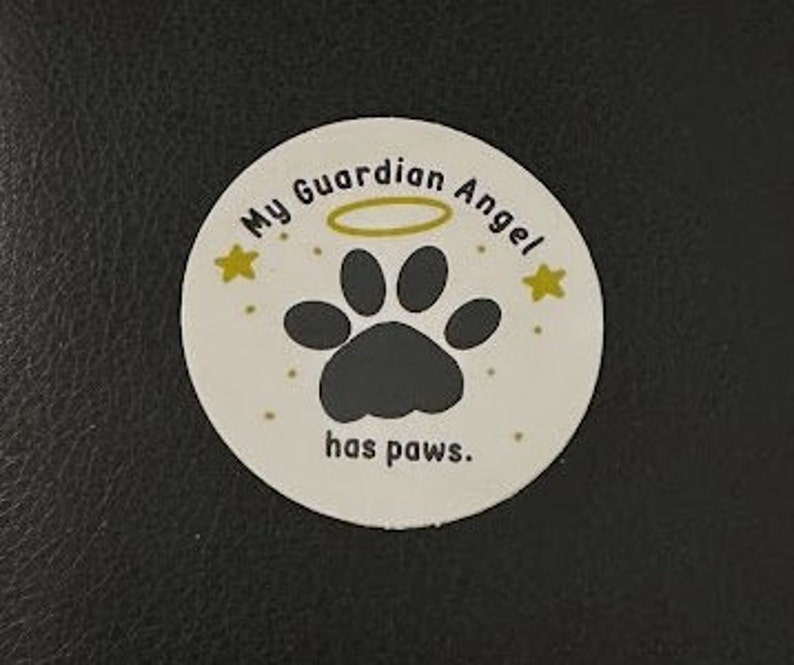 My Guardian Angel Sticker - Etsy