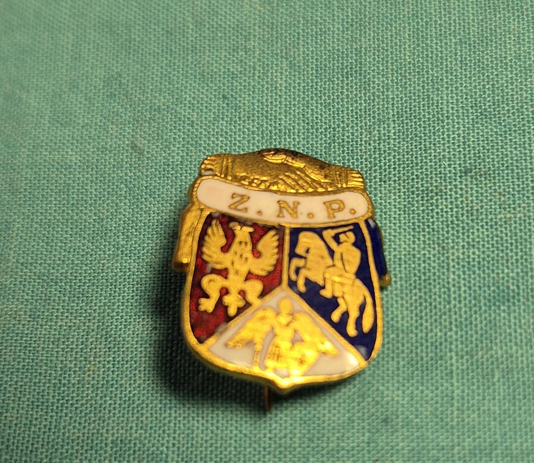 Vintage Polish National Alliance Lapel Pin - Etsy