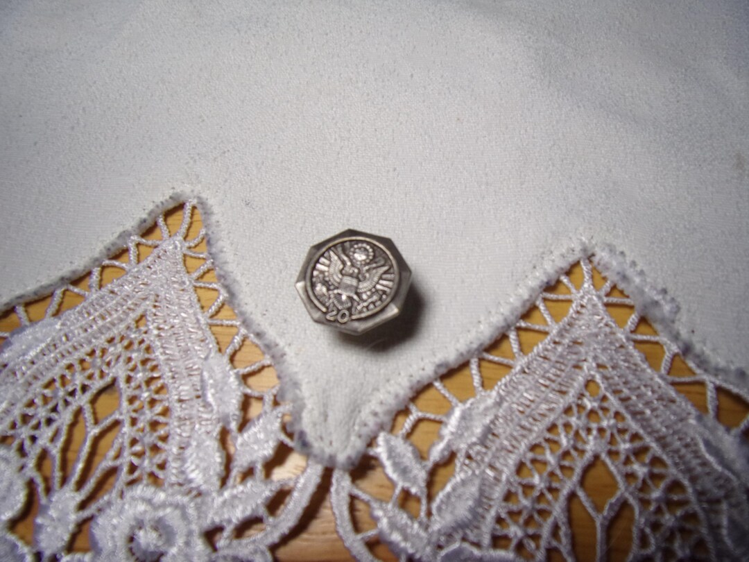 Vintage 20 Year Military Service Tac Pin, Lapel Pin - Etsy