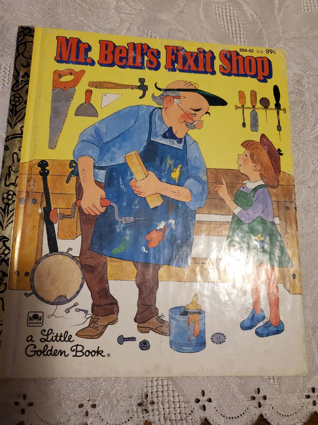 Mr Bell's Fixit Shop Little Golden Book - Etsy
